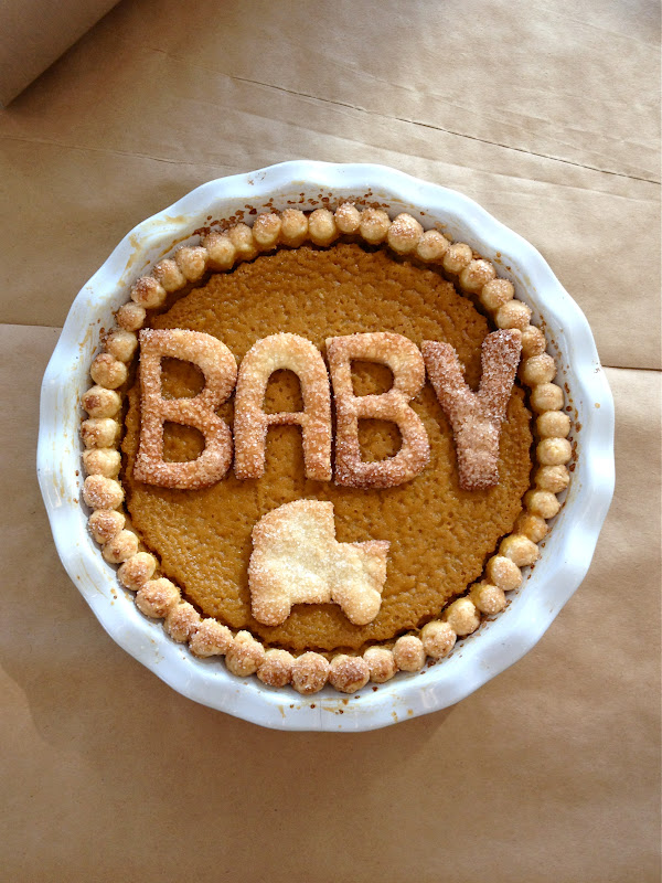 Cute Baby Shower Dessert! Baby Pie. / Hey, EEP!